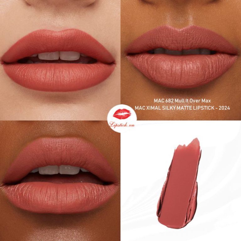 Son MAC 682 Mull It Over Max Màu Hồng Đào Đất MỚI NHẤT